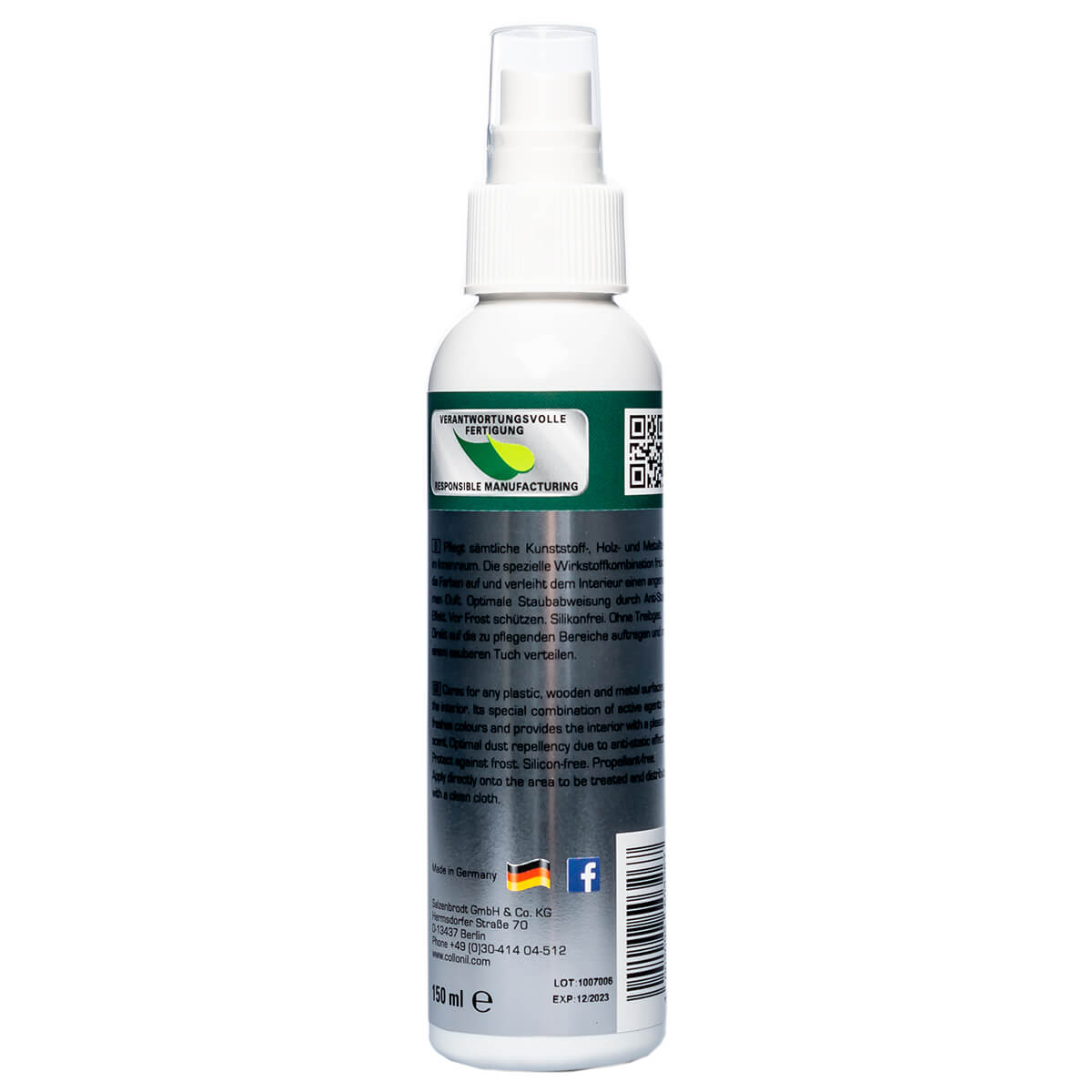 Cockpit Spray aus der Car Care Pflegeserie | Collonil