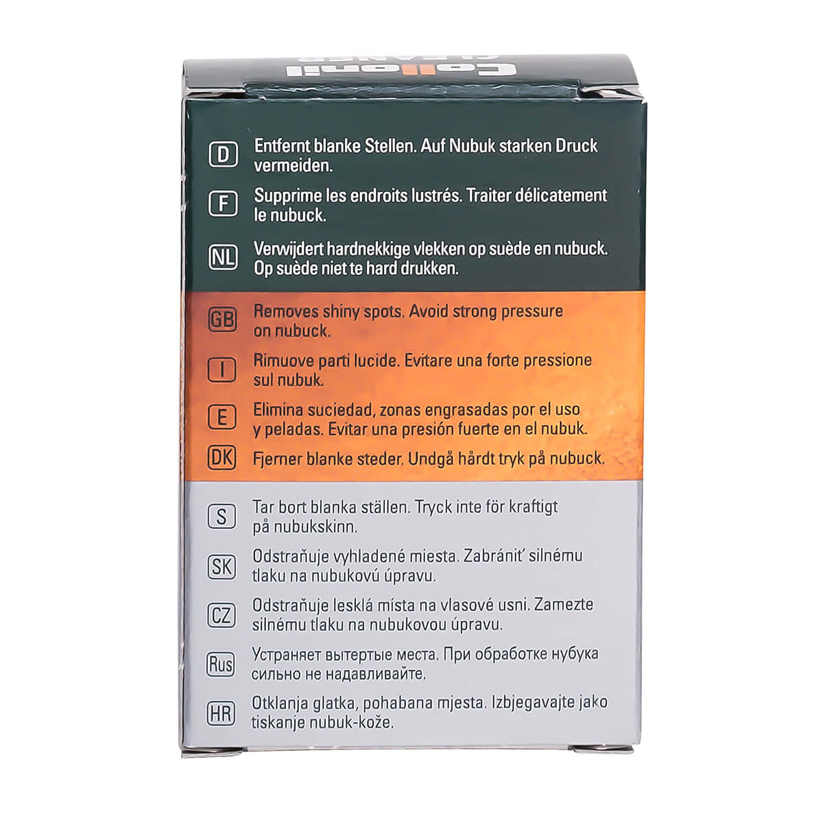 Trockenreinigung von Rauleder mit dem Cleaner Classic | Collonil